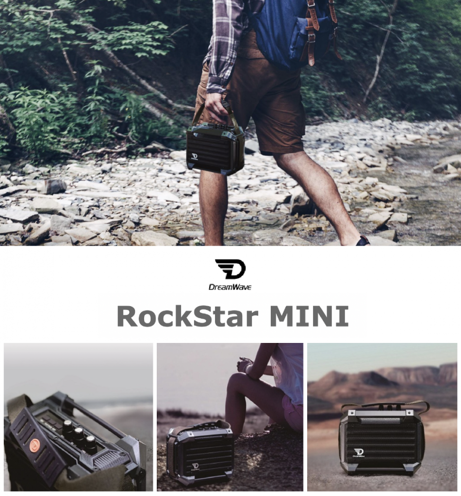 Loa Bluetooth Karaoke Dreamwave RockStar Mini - Phụ kiện di động chính hãng